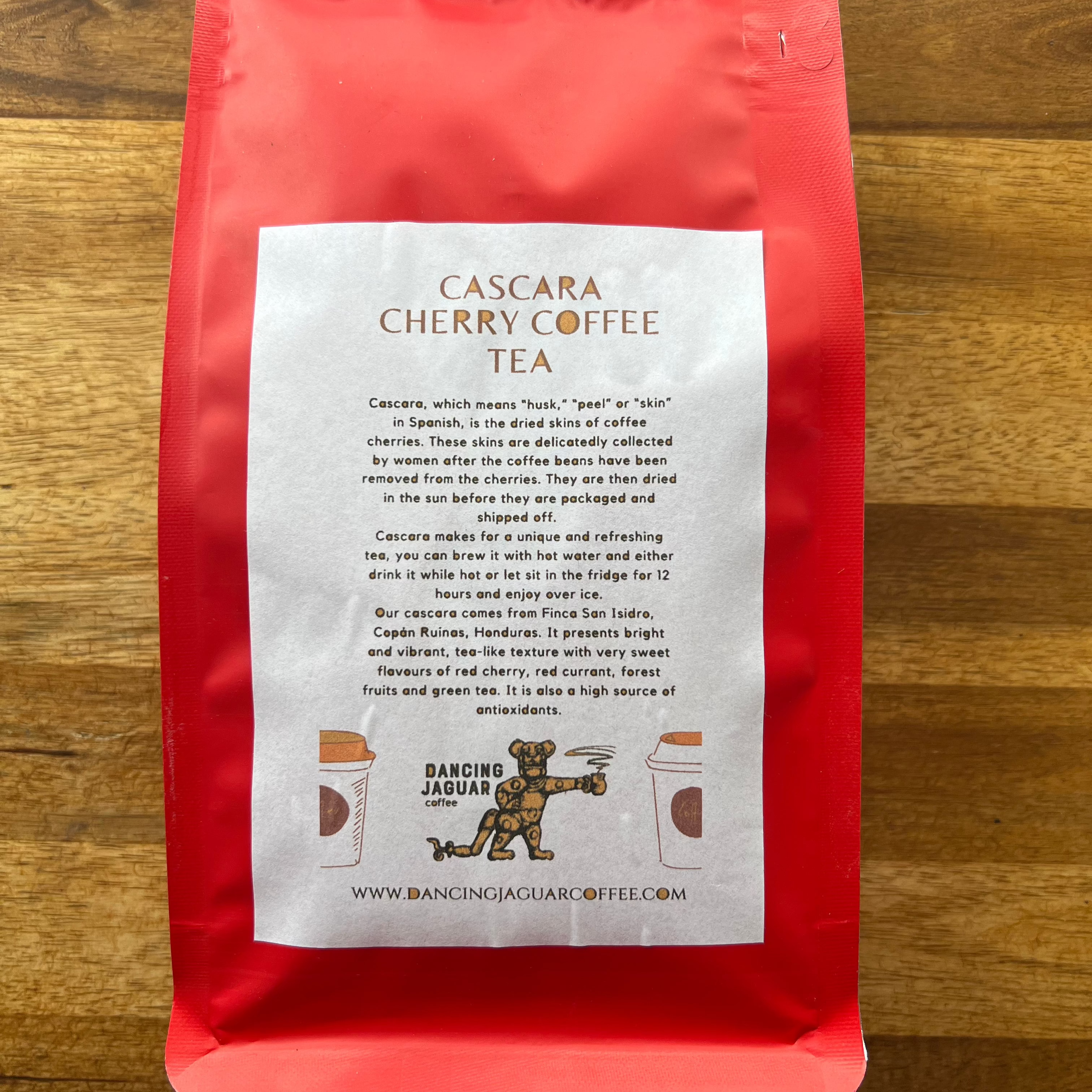 Cascara Cherry Coffee Tea – Dancing Jaguar